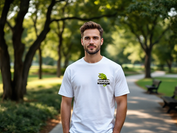 TAMURA SMALL LOGO FRONT LARGE LOGO BACK – Tamura-designs